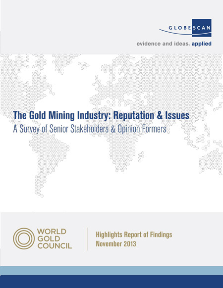 The Gold Mining Industry: Reputation and Issues | Report - GlobeScan ...